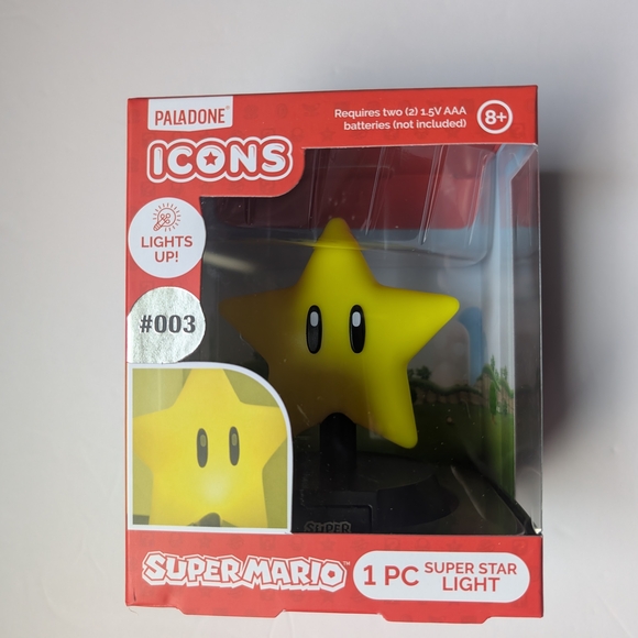 Paladone | Other | New Super Mario Star Light Yellow | Poshmark